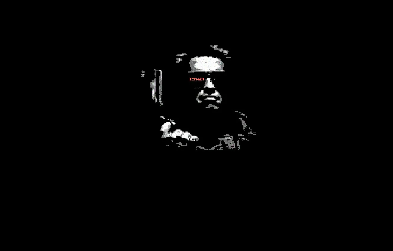 Wallpaper retro, terminator, pixel, t 1000 images for desktop, section ...