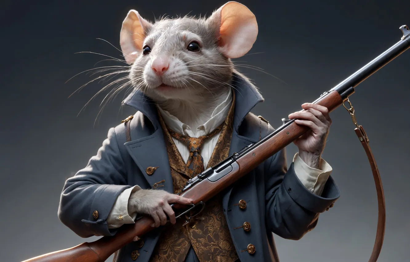 Wallpaper weapons, mouse, fantasy for mobile and desktop, section ии ...