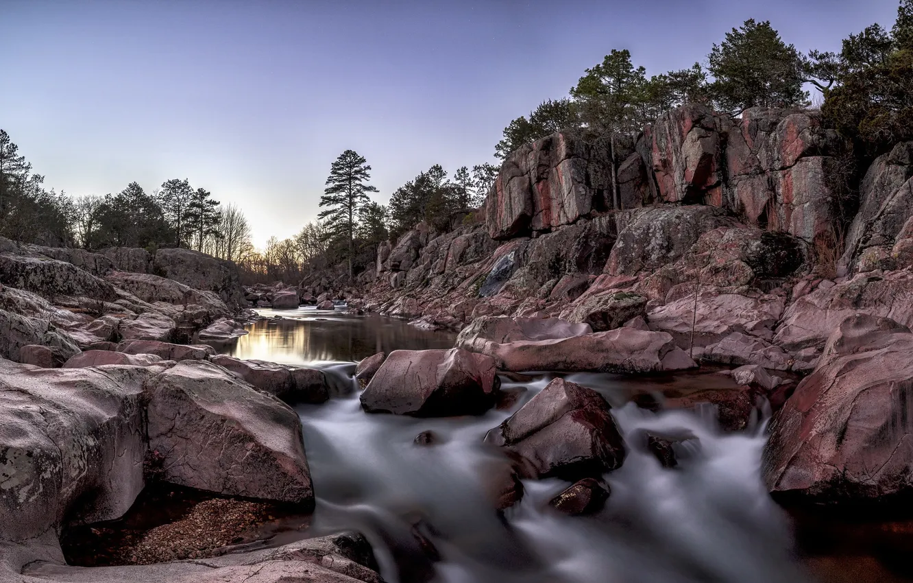 Wallpaper sunset, Missouri, Amidon Conservation for mobile and desktop ...