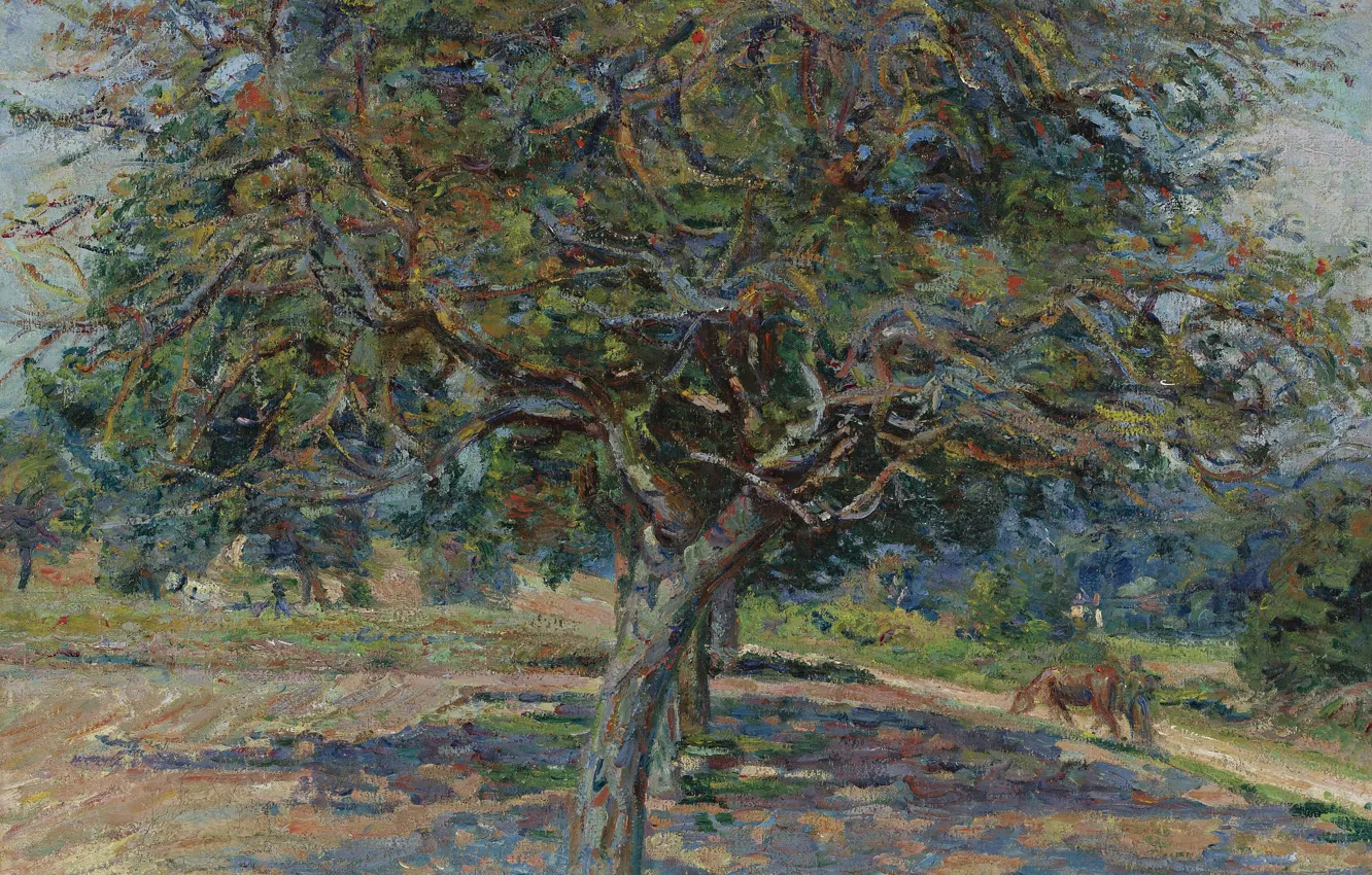 Wallpaper landscape, picture, impressionism, Arman Hyomin, Armand ...
