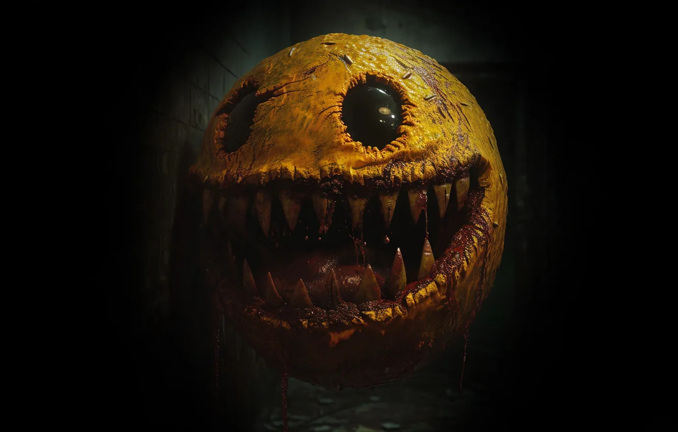 Wallpaper the game, horror, Pacman for mobile and desktop, section ии ...