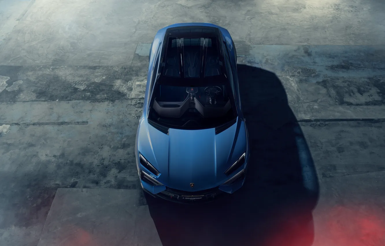 Wallpaper Lamborghini, top view, Lamborghini Lanzador Concept, Thrower ...