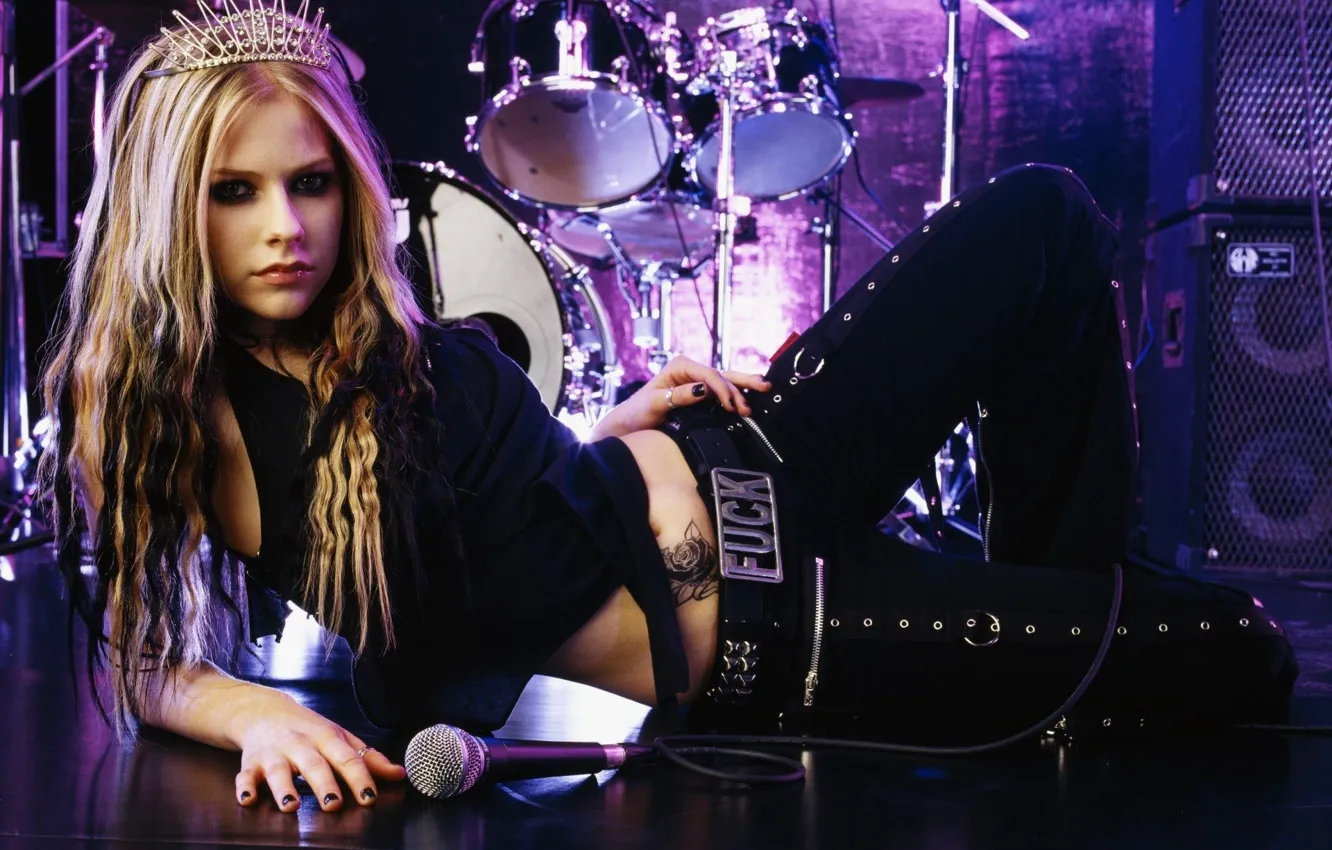 Wallpaper Rose, Avril Lavigne, Tattoo for mobile and desktop, section ...