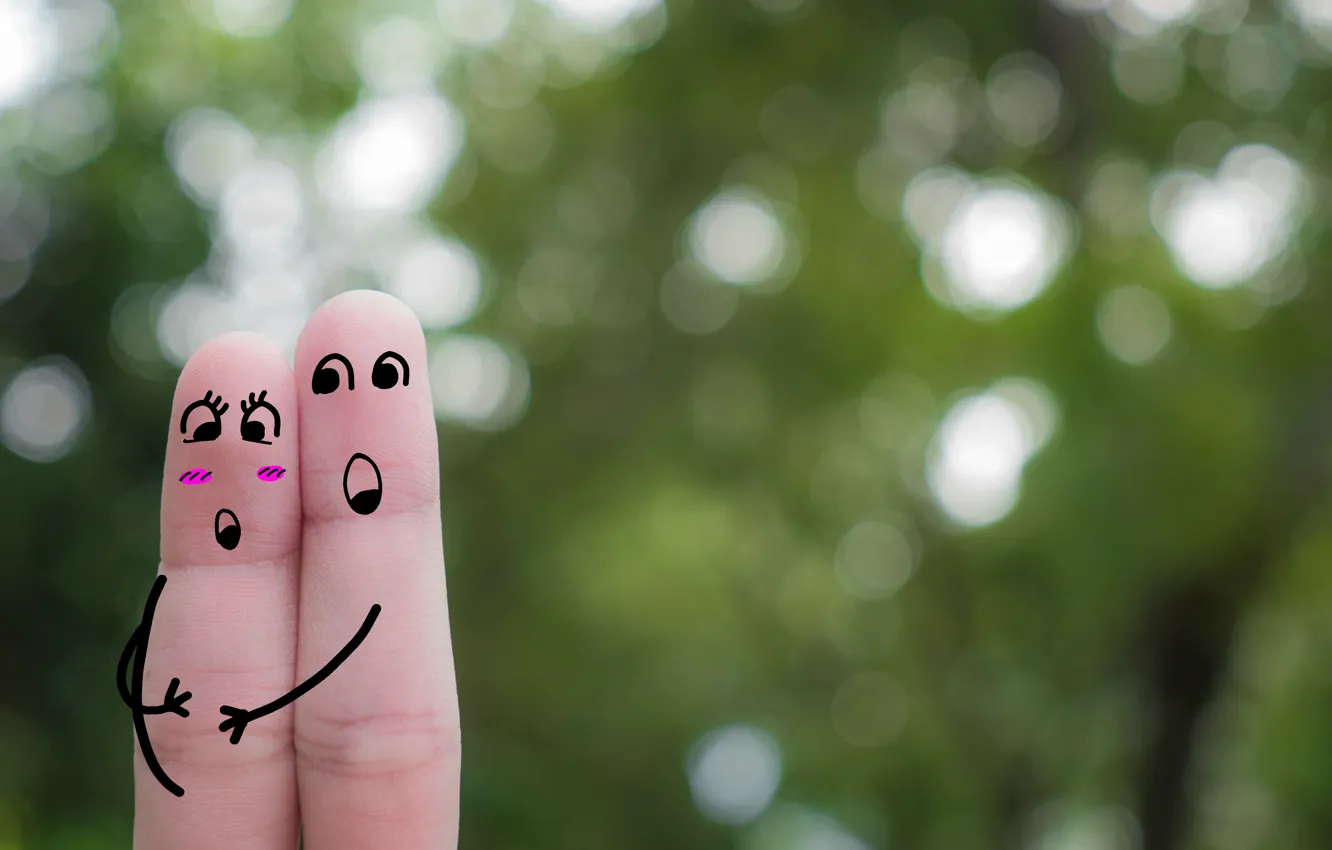 Wallpaper love, touch, fingers, a couple, hugs, tightness, intimchik ...