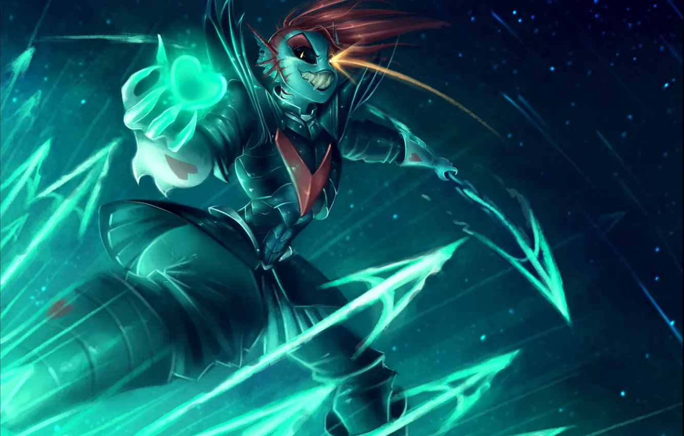 Wallpaper smile, fangs, characters, Undertale, Undertail for mobile and ...