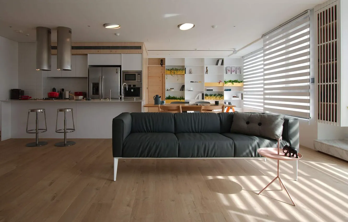 Wallpaper design, style, interior, kitchen, Taiwan, living room, dining ...