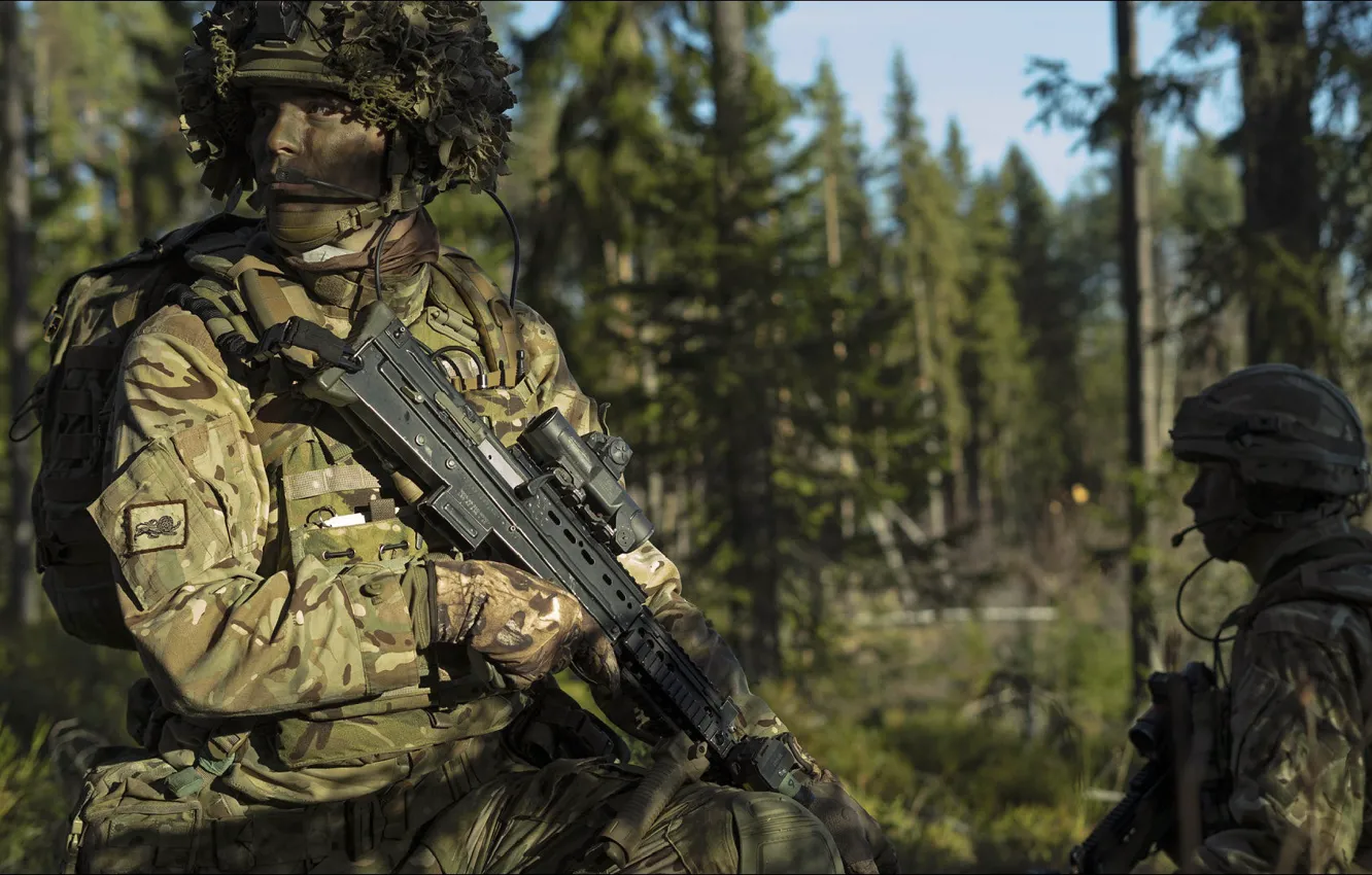 Wallpaper soldier, weapon, two, army, Secret, Tactical for mobile and ...