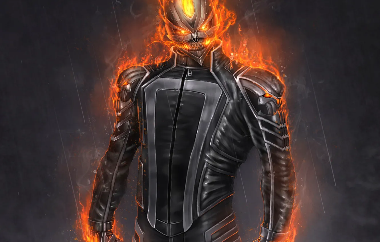 Wallpaper Marvel, Ghost rider, ghost rider, Robbie Reyes, Robbie Reyes ...