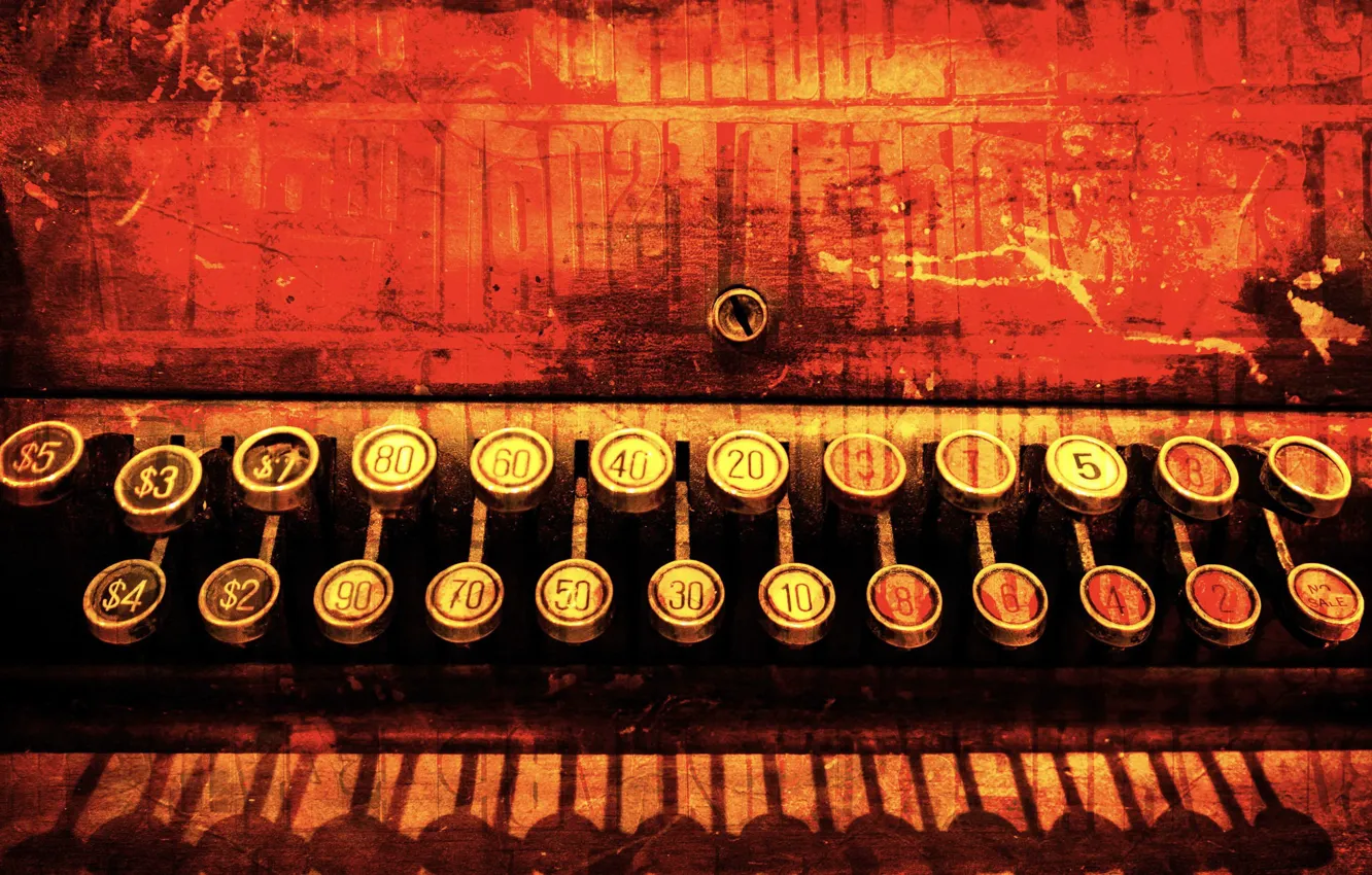 Wallpaper background, color, Old Cash Register for mobile and desktop ...