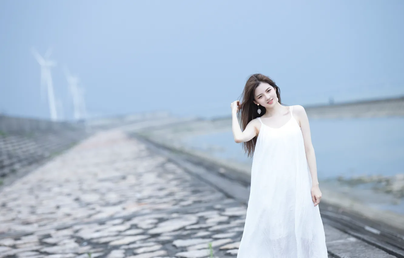Wallpaper Beautiful, Asian, Model, Woman, Pretty, Pose for mobile and ...