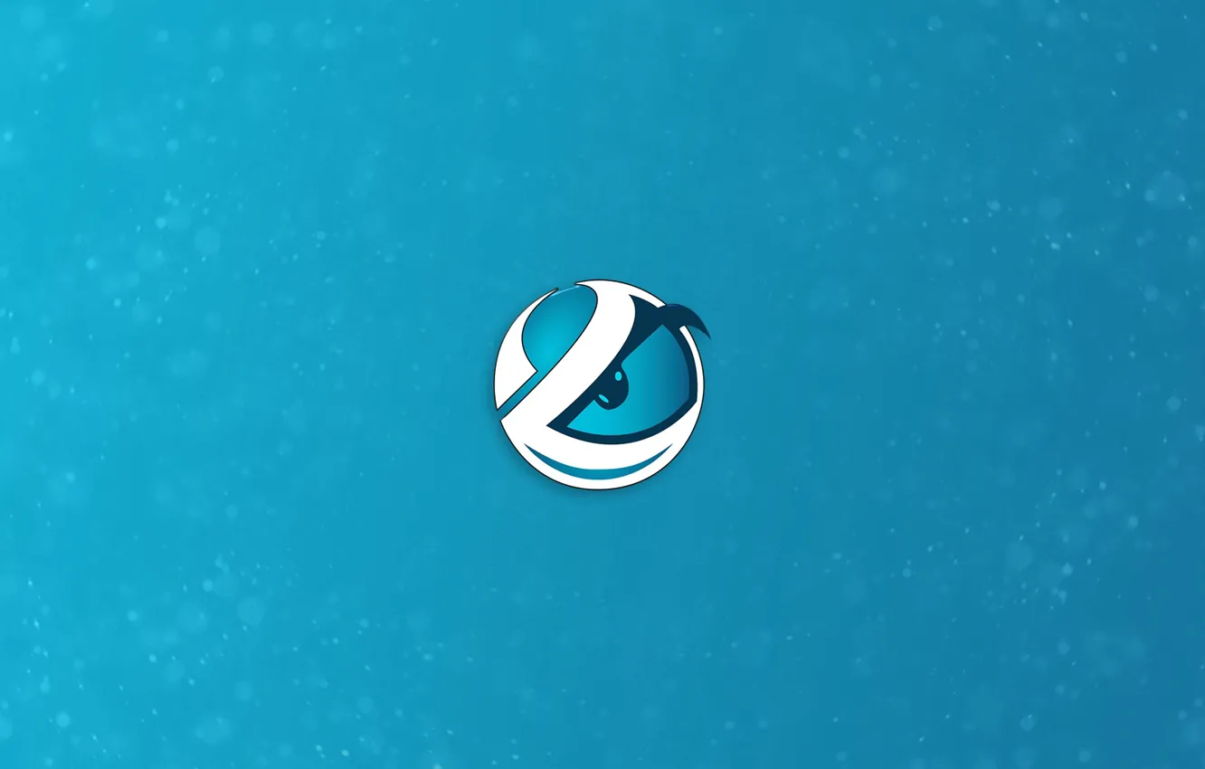Wallpaper logo, blue background, csgo, cs go, Luminosity Gaming for ...