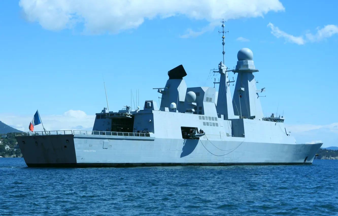 Wallpaper frigate, French Navy, Chevalier Paul for mobile and desktop ...