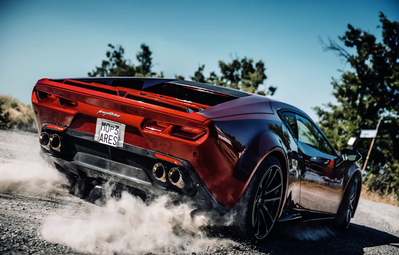 Wallpaper coupe, dust, back, V10, De Tomaso Pantera, Hurricane ...