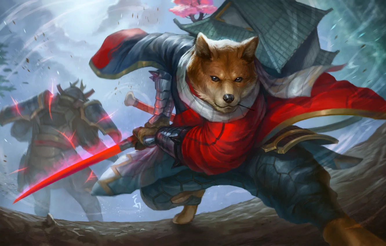 Wallpaper fantasy, animal, warrior for mobile and desktop, section ...