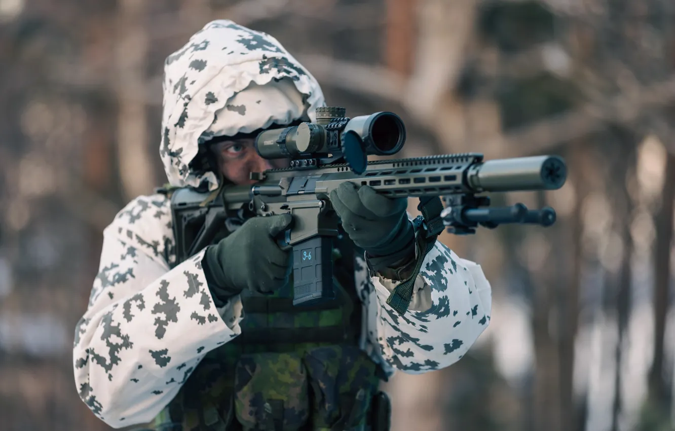 Wallpaper Soldiers, Finland, Assault rifle, Finnish Defence Forces ...